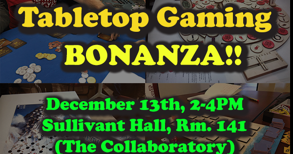 Tabletop Gaming Showcase | Department of Design