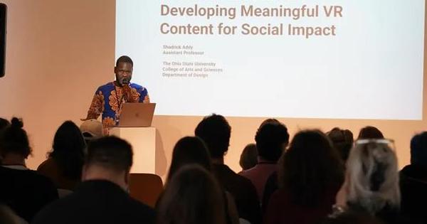 Shadrick Addy presents “Ethical Guidelines for Developing Meaningful VR ...